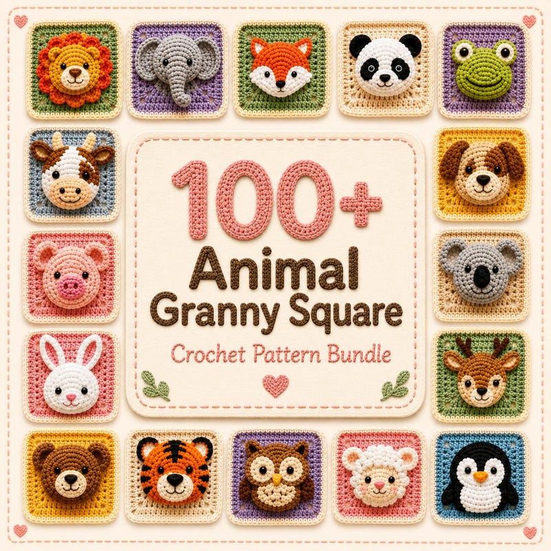 Bundle Granny Square - Etsy