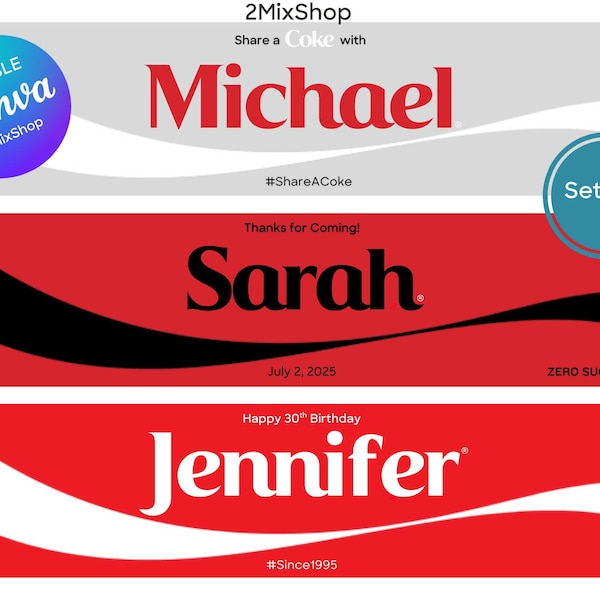 Personalized Coke Bottles With Names - Etsy