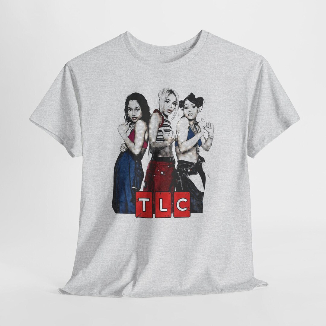 TLC Band Photo Tee | 90s R&B Girl Group Graphic T-shirt - Etsy
