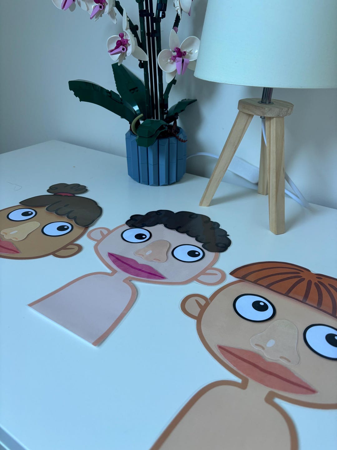 EYFS Facial Features Match up Game - Etsy