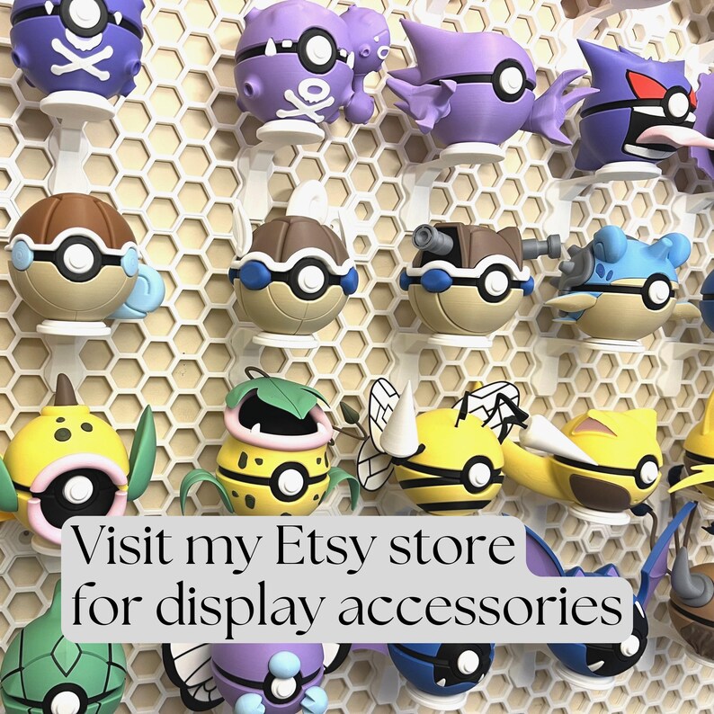 Pokemon Pokeball Voltorb Gift, Poke Ball Collectible Toy, 3D Printed ...