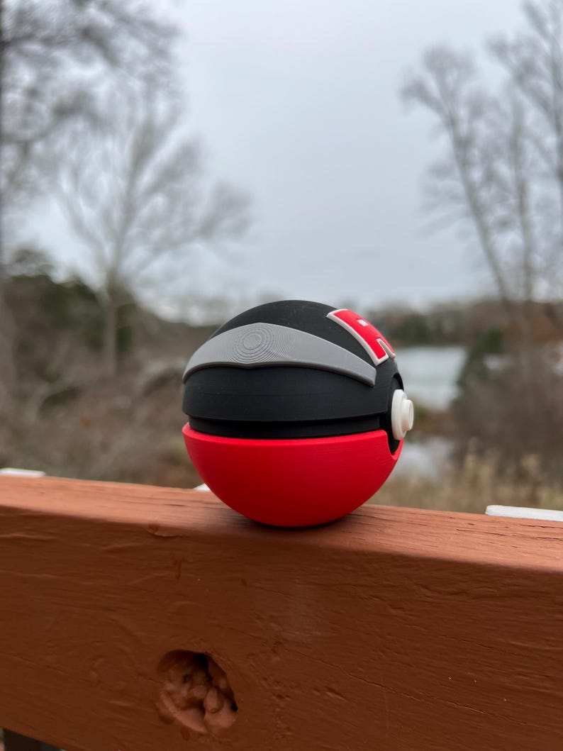 Team Rocket Pokeball, 3D Printed Collectible Toy - Etsy