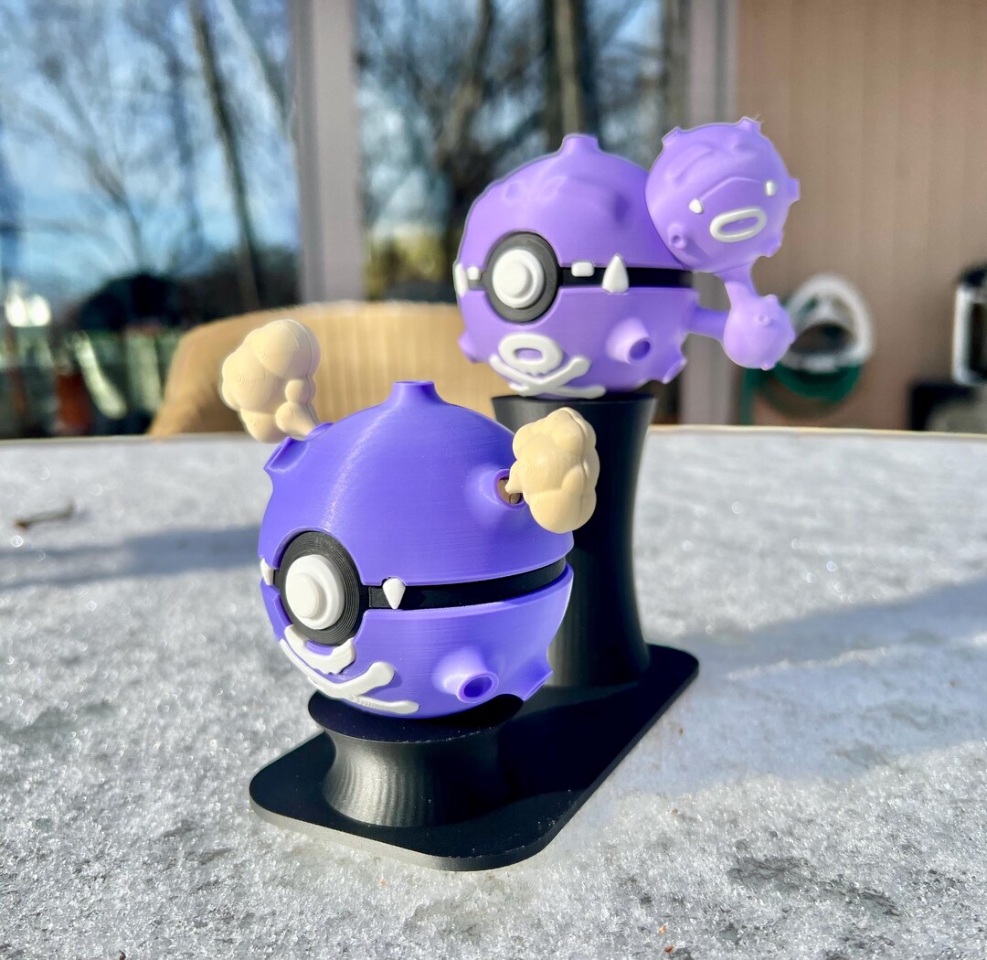 Pokemon Pokeball Display Stand, Two Tier Display for Poke Balls ...