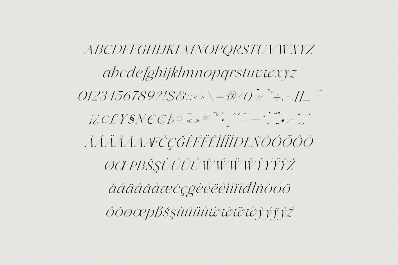 Aesthetic Routine Elegant Script + Serif Font – Modern Calligraphy ...