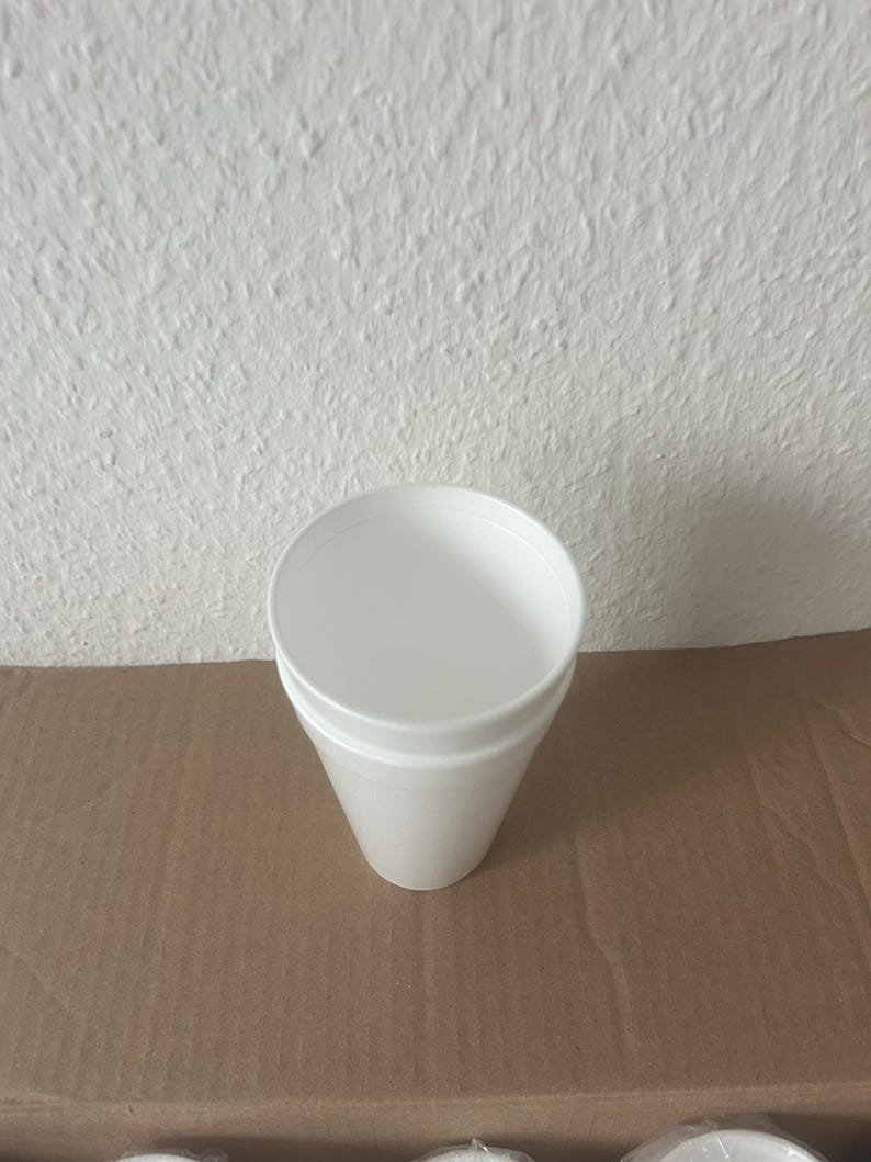 50x Double Cups 16OZ (474ml) Styrofoam Cup Lean Cup US Rapper Cups ...