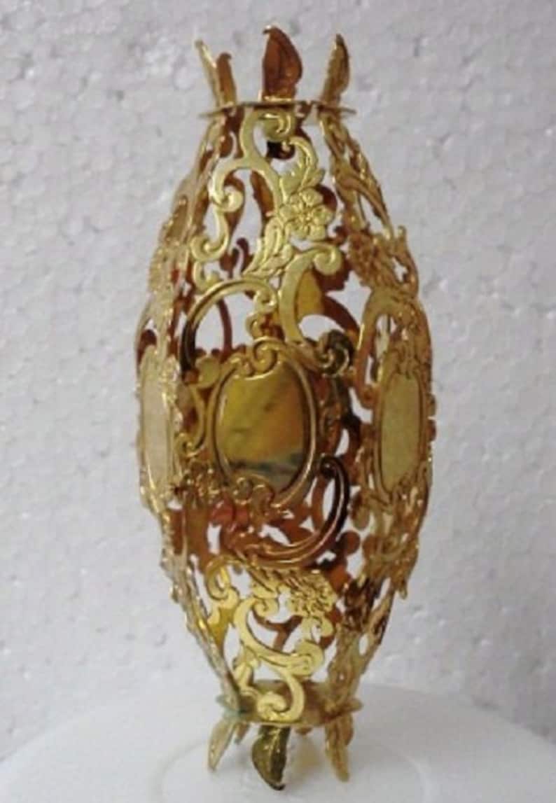 Christmas Reed and Barton Gold Filagree Ornament From the Tree Castle ...