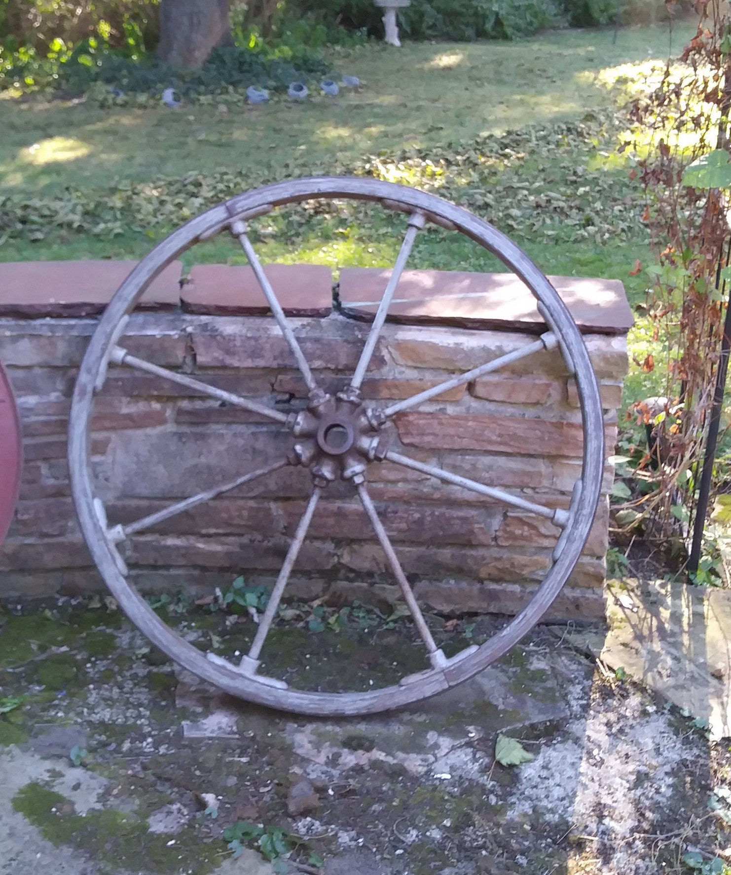 Antique Cast Iron Wagon Wheel Hubs