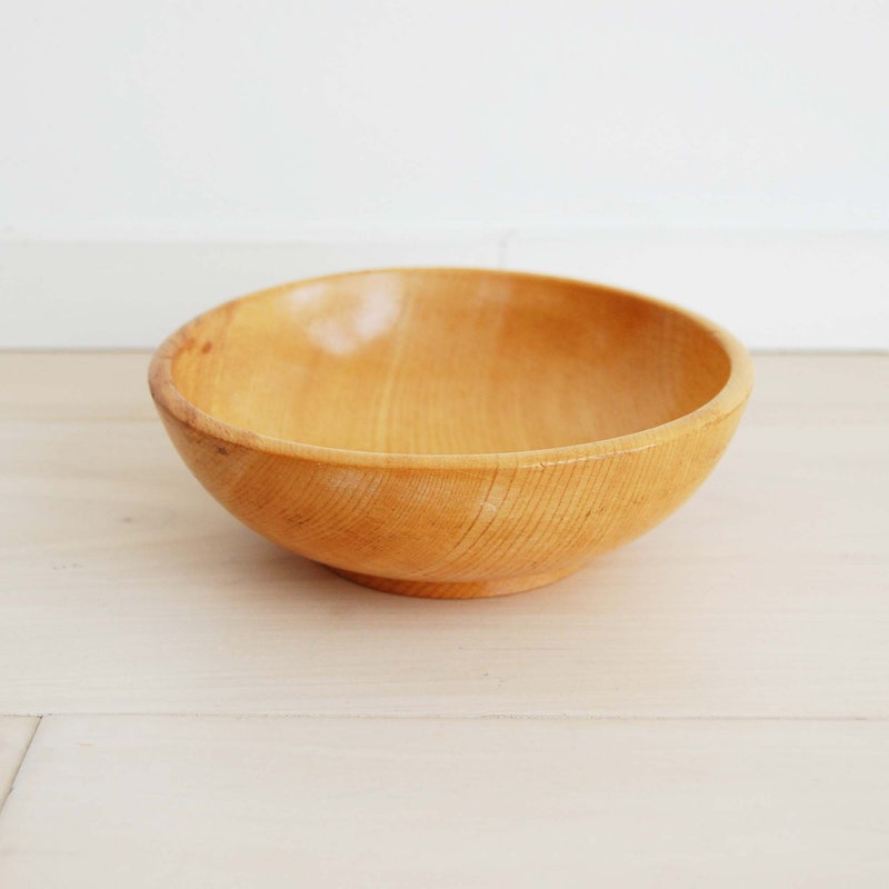 Light Wood Bowl - Etsy