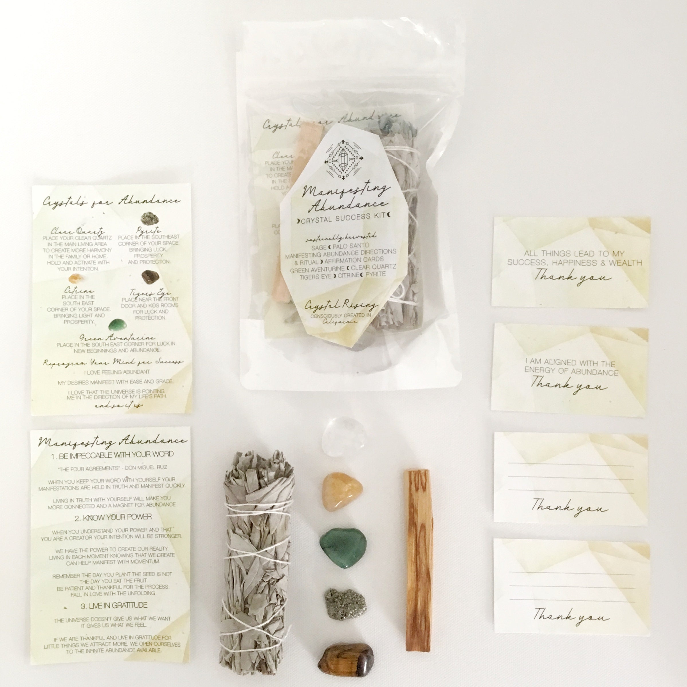 Manifesting Abundance Ritual Kit | Etsy