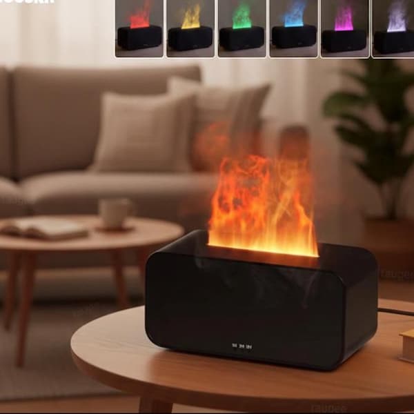 Flame Diffuser Humidifier - Etsy
