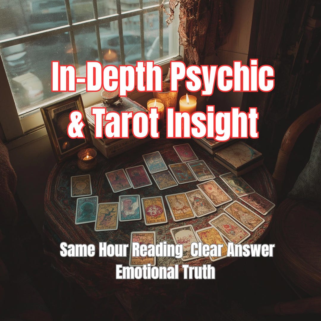 In-depth Psychic Tarot Reading | Powerful Love, Future & Life Insight ...