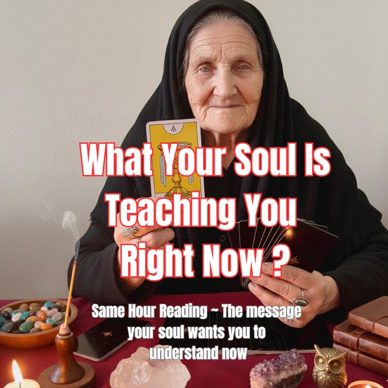 Soul Lesson Tarot Reading | Spiritual Guidance - Etsy