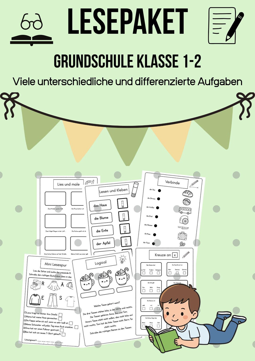 Reading Package for Primary School – Grades 1–2 | Differentiated ...