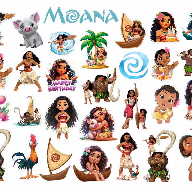 Moana Designs Svg - Etsy