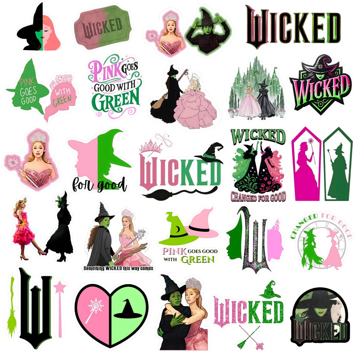 Wicked Movie Svg Png Bundle, I Have Been Wicked Change for Good Svg ...