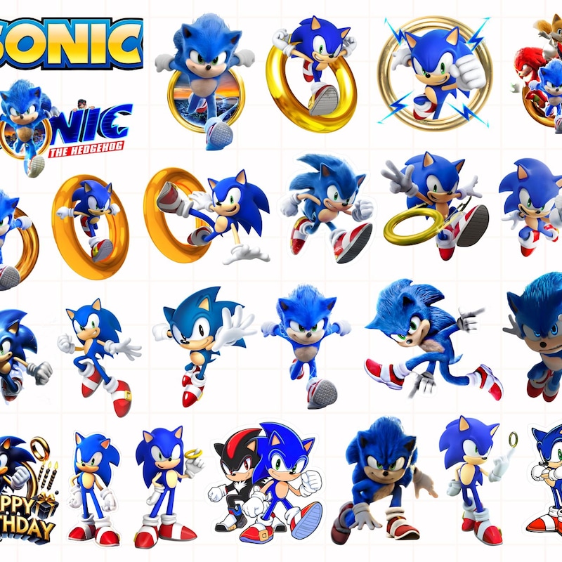 Sonic Hedgehog Candy - Etsy