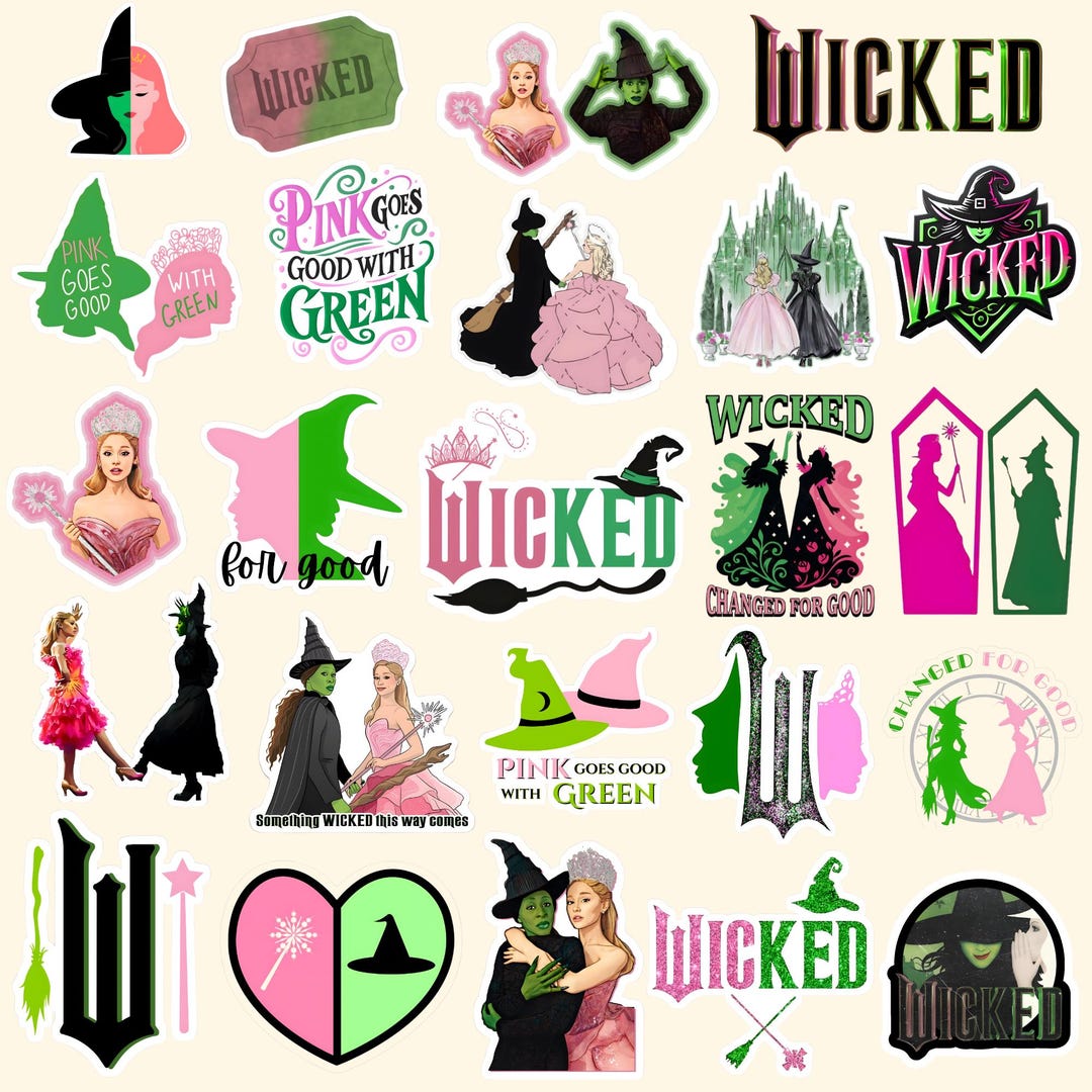 Wicked Movie Svg Png Bundle, I Have Been Wicked Change for Good Svg ...