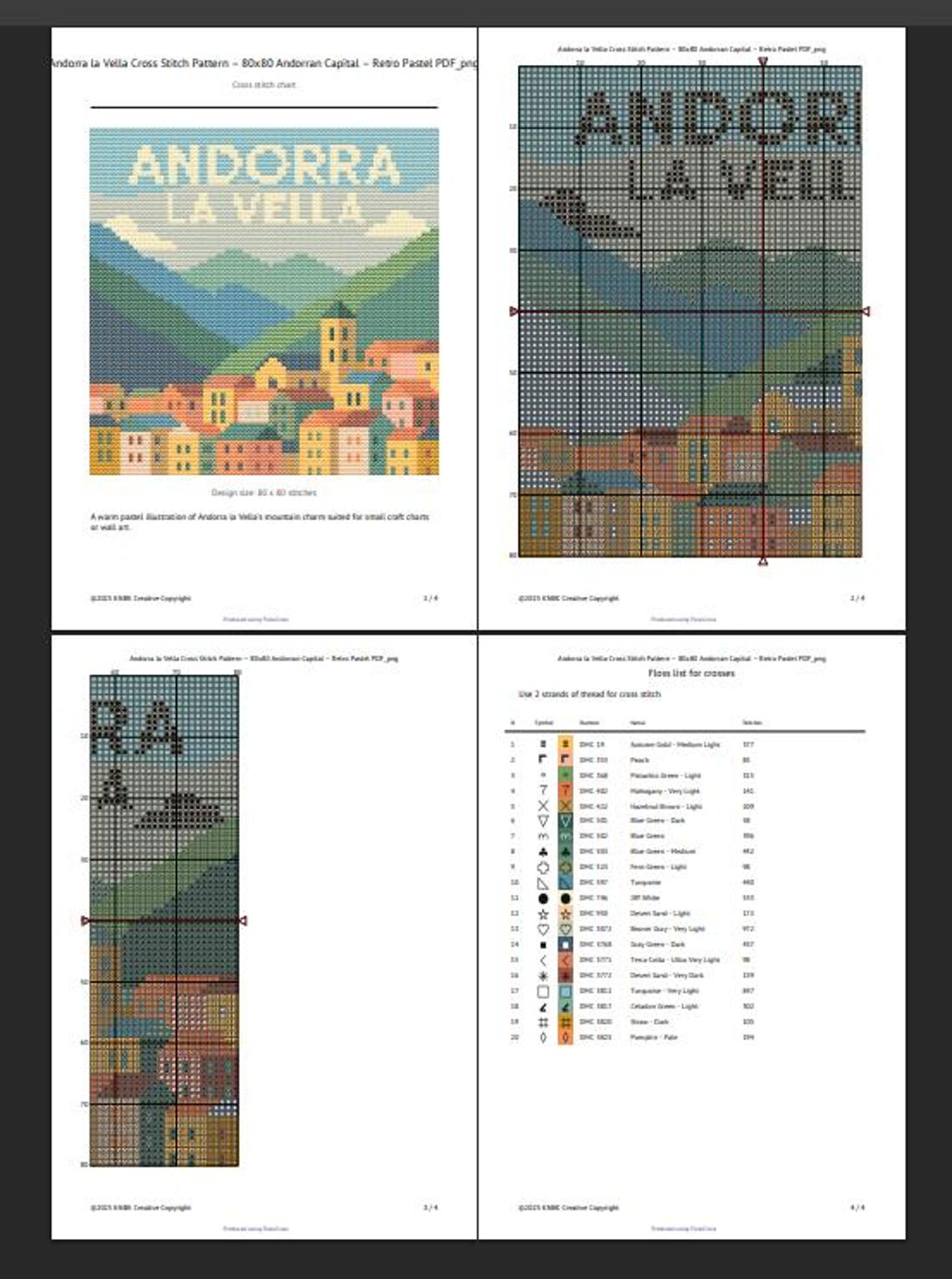 Chicago Bean Cross Stitch Pattern – 80x80 Chicago Landmark – Retro ...