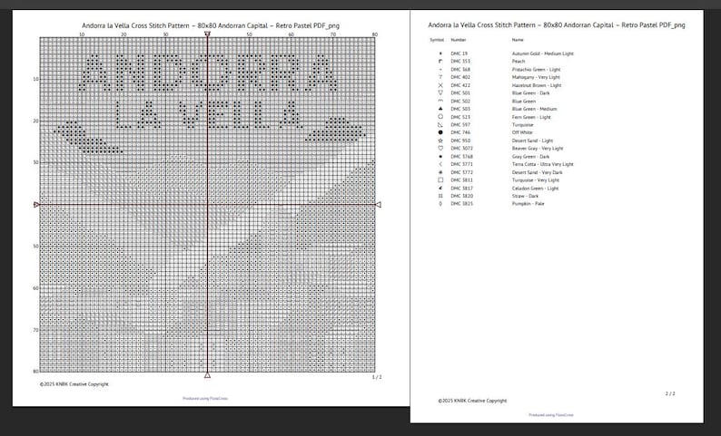 Phoenix Arizona LDS Temple Cross Stitch Pattern – 80x80 Mormon Temple ...
