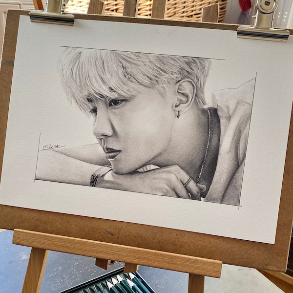 Bts Drawing - Etsy