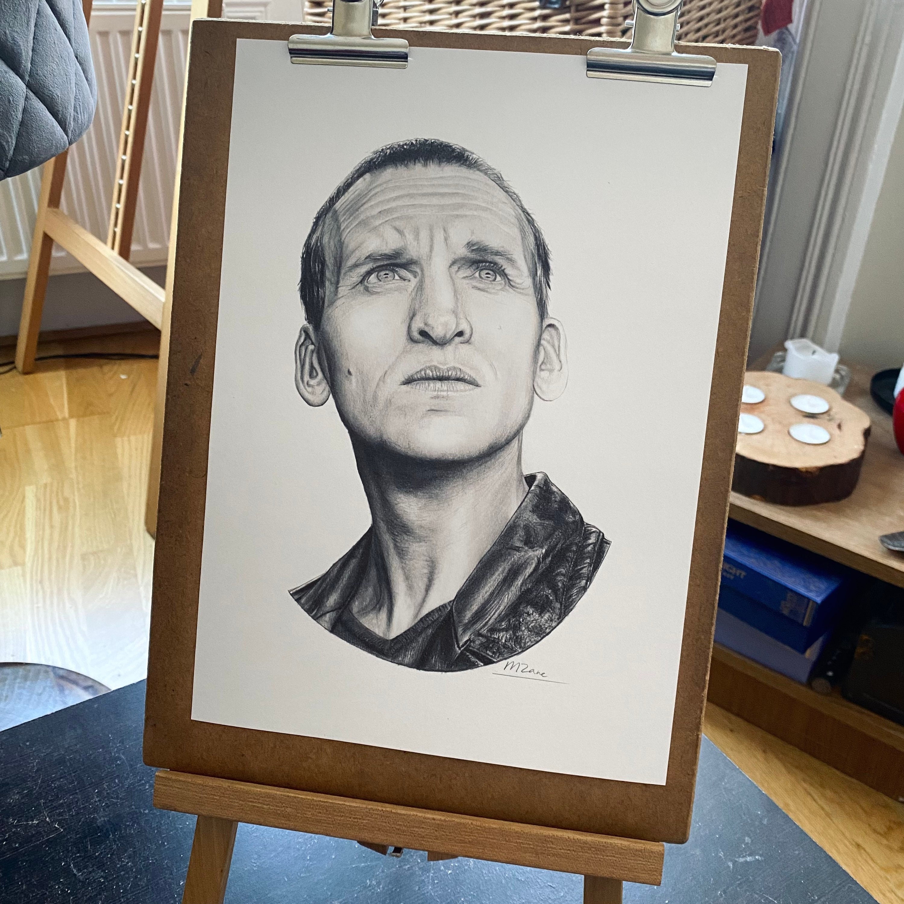 9th Doctor Who Drawings