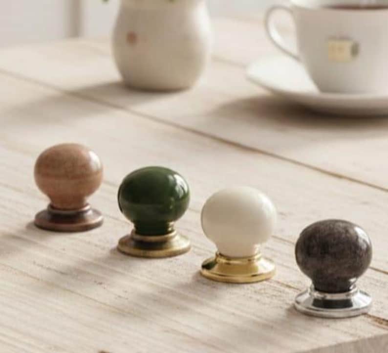 Elegant Porcelain Knobs | Handmade, Durable & Stylish Design ...