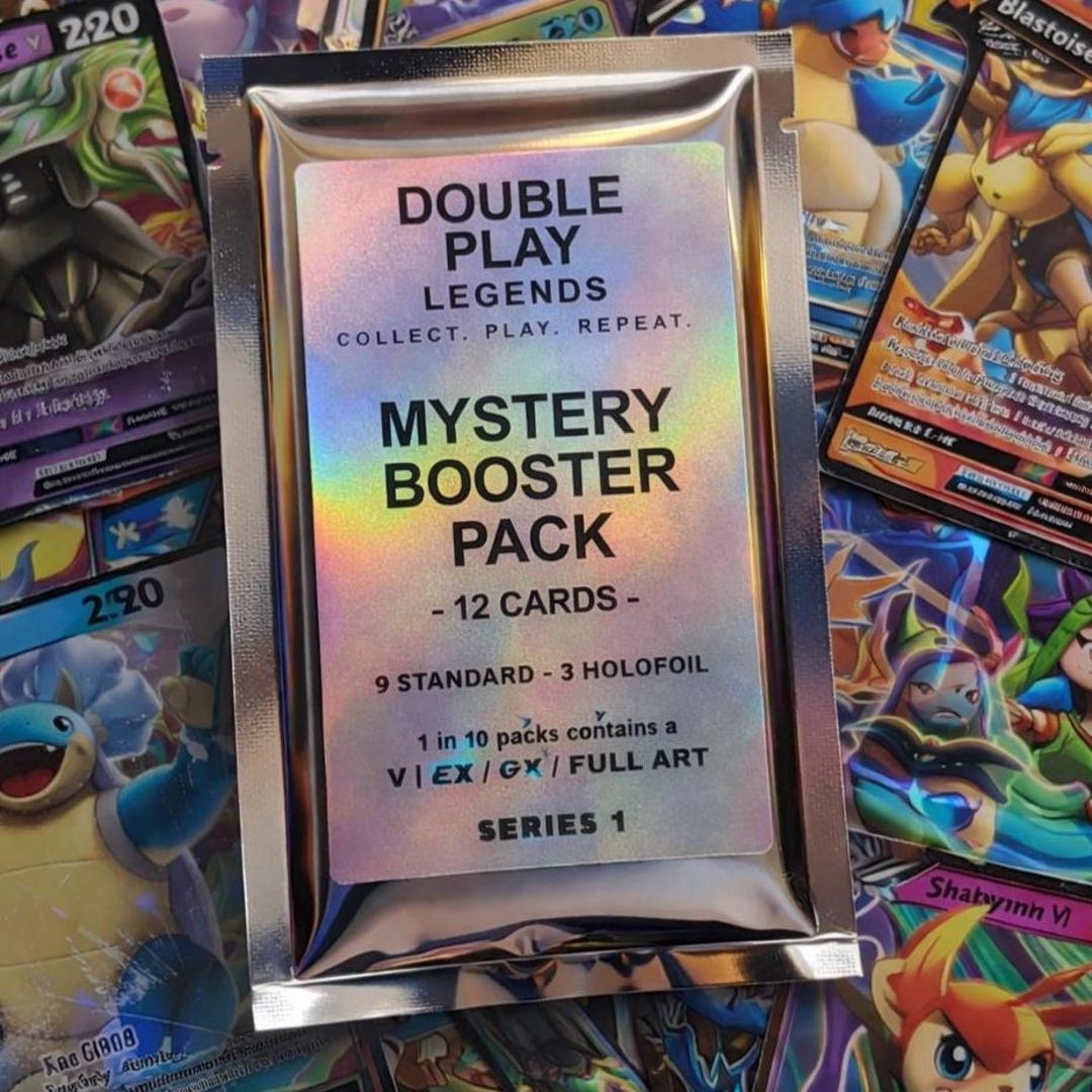 DPL Pokémon Mystery Pack | Hand-curated Booster Style Card Packs ...