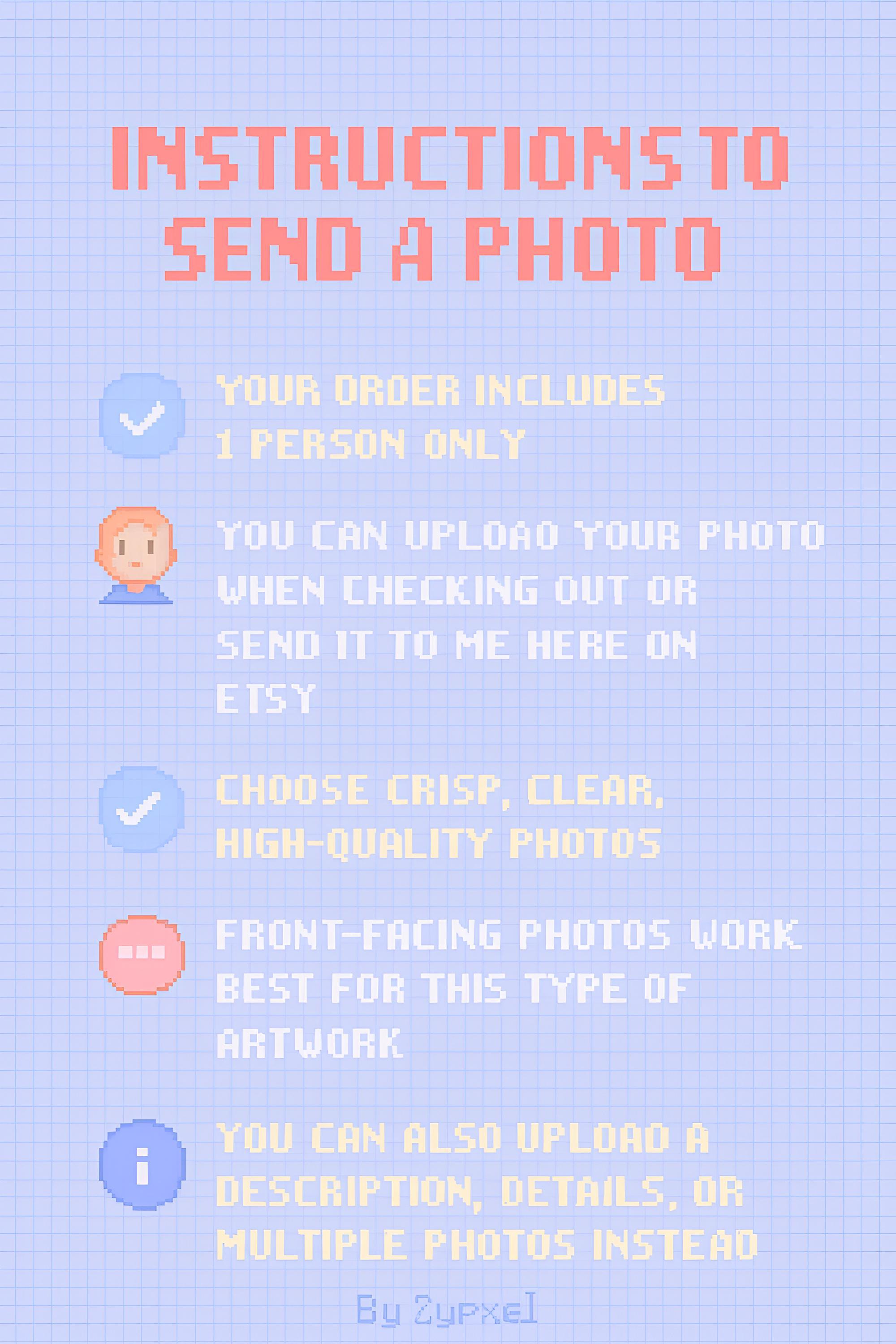 Custom Pixel Avatar PFP – Kawaii, Retro or Chibi Pixel Art Portrait ...