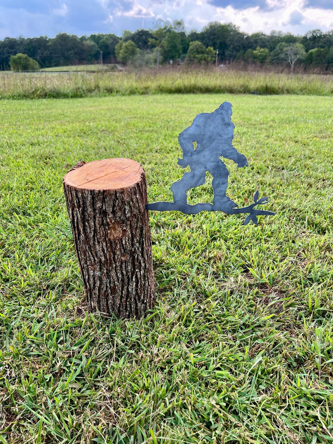 Big Foot Tree Stake - Etsy