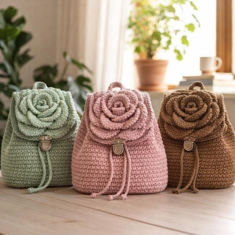 Rose Handmade Bags - Etsy