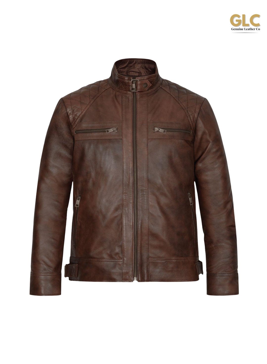 Spanish Brown Leather Jacket | Leather Jackets for Men - Etsy