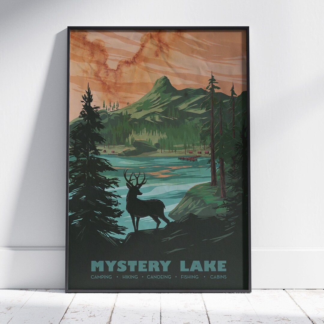 The Long Dark Poster | Premium Matte Wall Art | Wilderness Survival ...