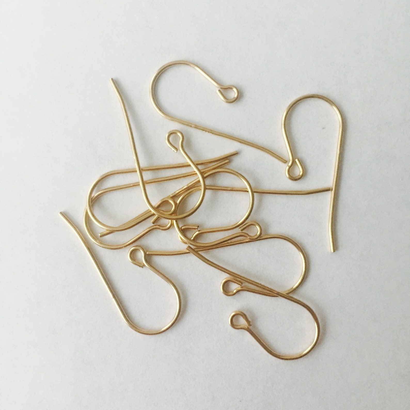 20 Guage Gold Filled Earring Hooks Gold Filled Ear Wires - Etsy