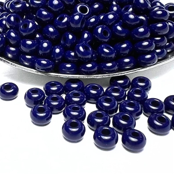 Blue Seed Beads - Etsy