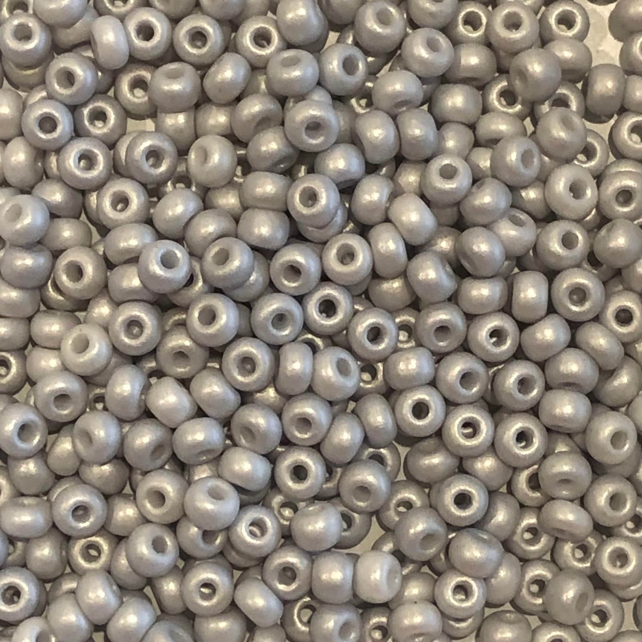 6/0 Matte Ice Opaque | Preciosa Czech Glass Rocaille Seed Beads | 6 ...