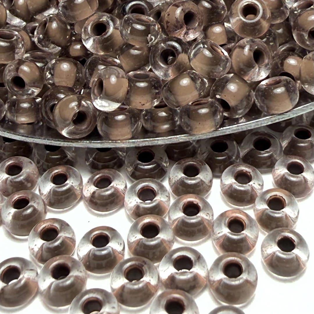 6/0 Terra Intensive Chocolate Brown Color Lined | Preciosa Beads ...