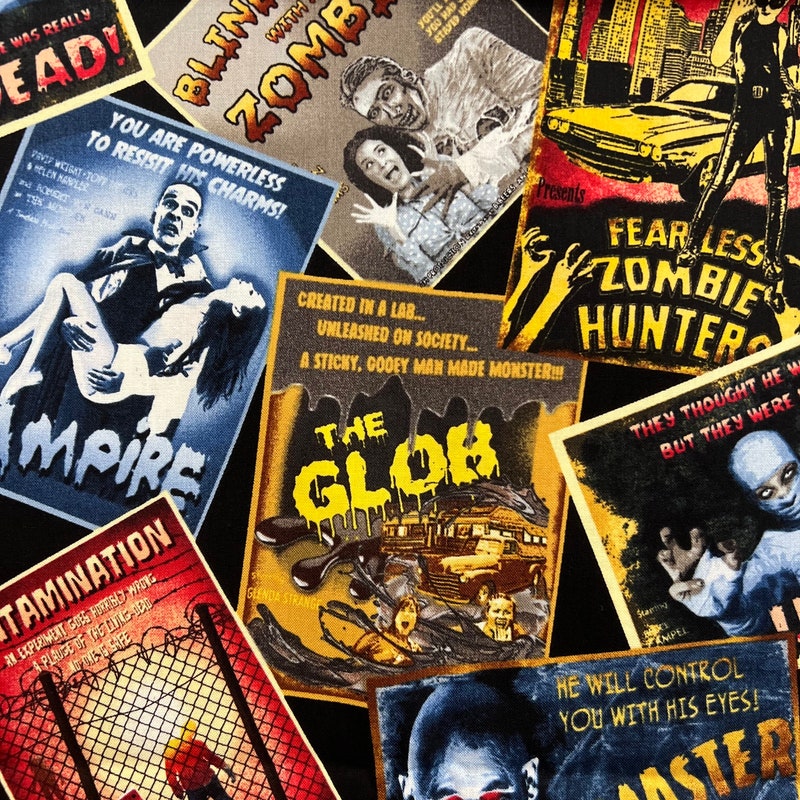 Horror Fabric - Etsy