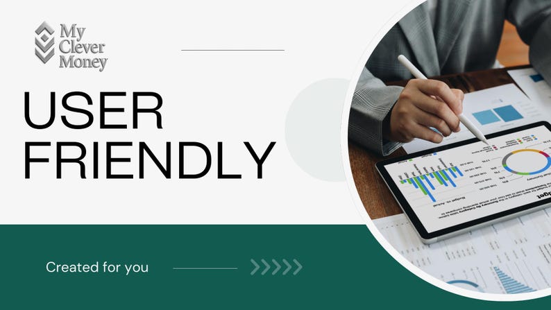 Monthly Budget Spreadsheet: Excel and Google Sheets Planner (digital ...