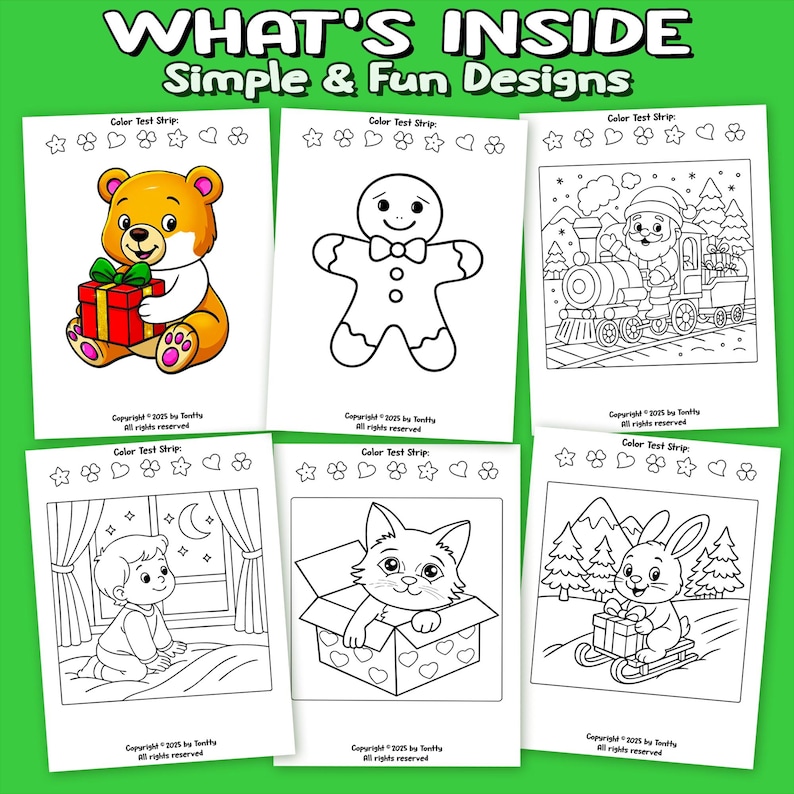 Stocking Stuffers for Kids | Toddler Christmas Gift | Kids Coloring ...