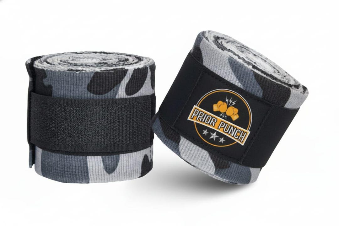 10 Pairs of Boxing Hand Wraps Camo – MMA Muay Thai Training Wraps ...