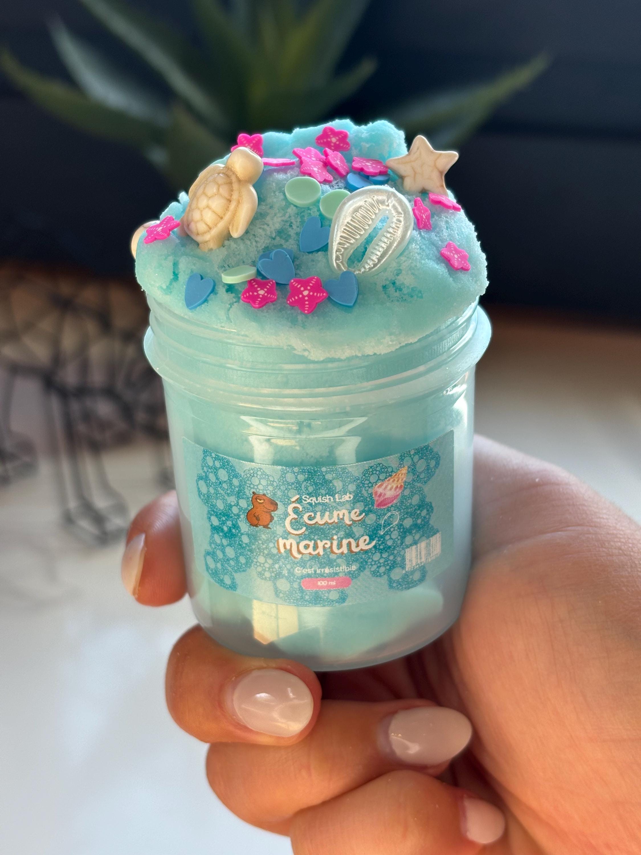 Sea Foam - Sorbet Texture Slime - Cloud Slime - Etsy