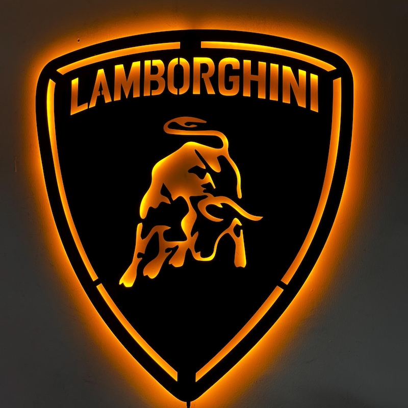 Neon Sign Lamborghini - Etsy UK