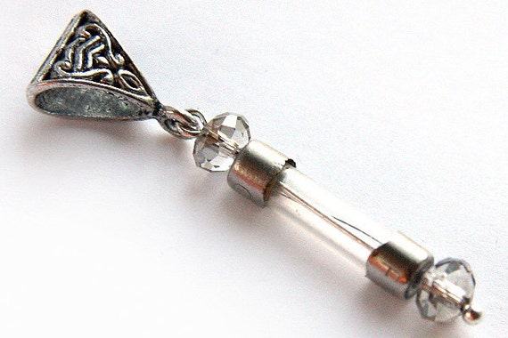 Vintage Tesla Glass Fuse Tube Pendant Wearable Tech Antique | Etsy