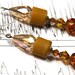 Steampunk Earrings Wearable Tech Computer Jewelry Yellow Electronic ...