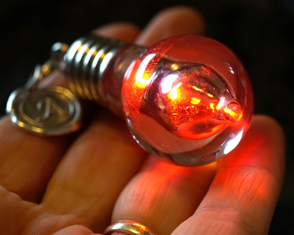 Wearable Tech Rainbow LED Light Keychain Bulb Light Personalized ...