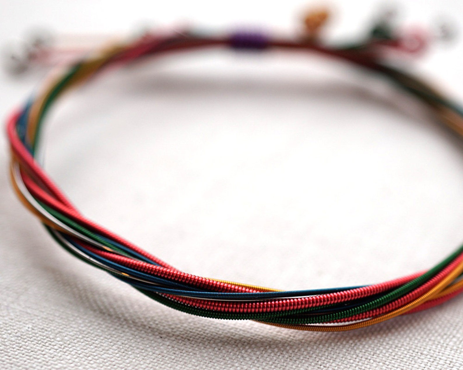 Music Bracelet Colorful Guitar String Bracelet Guitar String Bangle ...