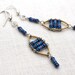 Blue Computer Earrings Wearable Technology Geometric Earrings Techie ...