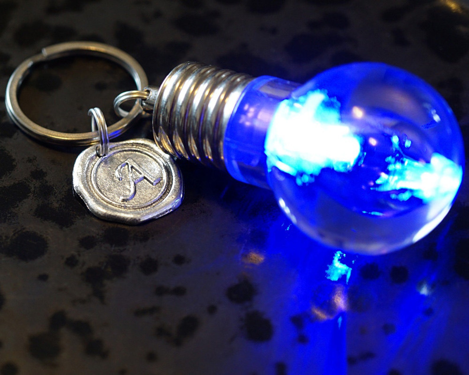 Wearable Tech Rainbow LED Light Keychain Bulb Light Personalized ...
