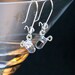 Wearable Tech Tiny Clear LED Earrings Computer Earring Sterling Silver ...