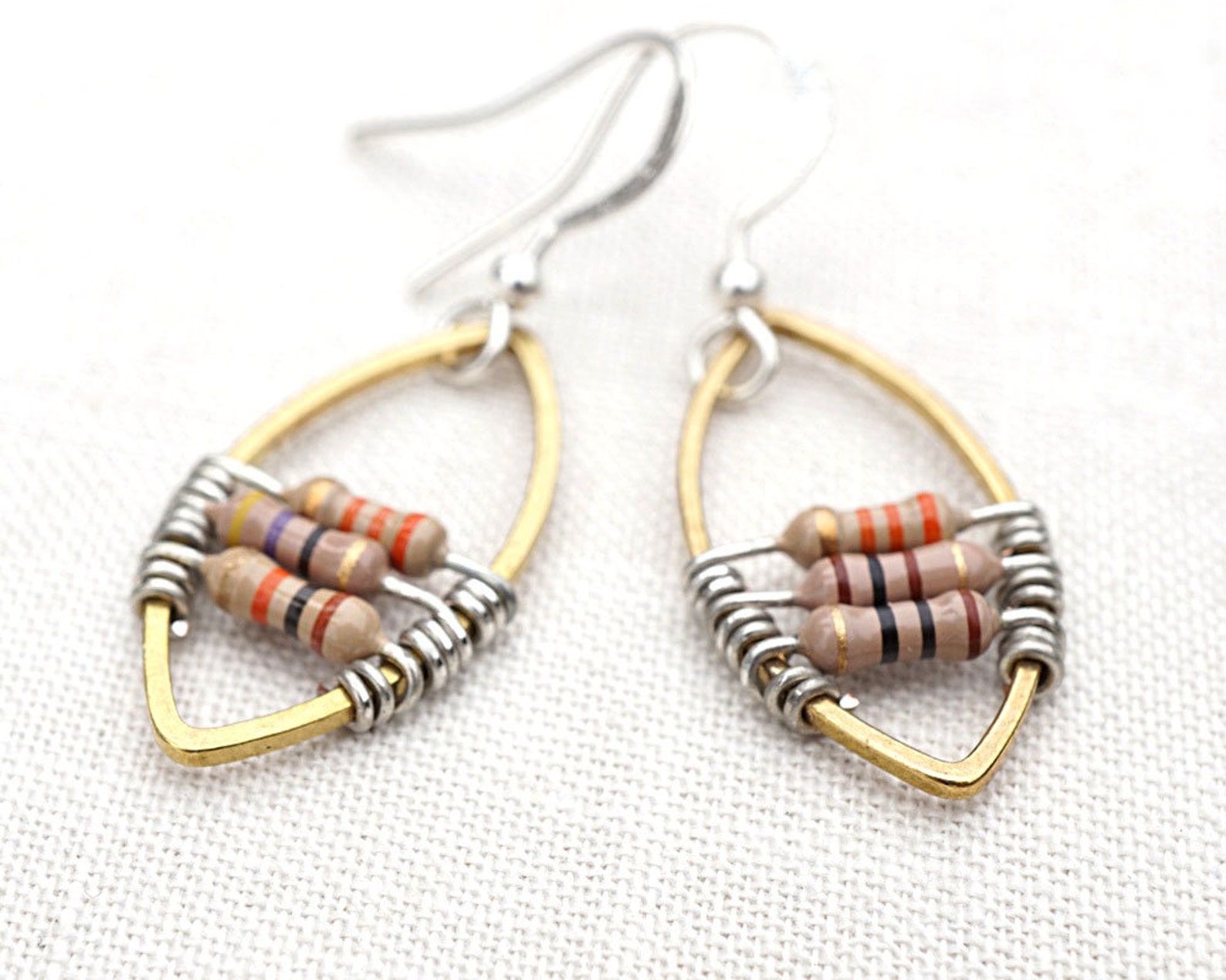 ON VACATION, Tech Computer Earrings Wearable Technology Techie Petite ...